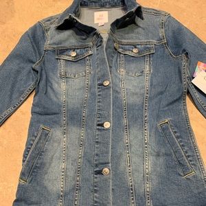 LuLaRoe | Jackets & Coats | Small Denim Jaxon | Poshmark